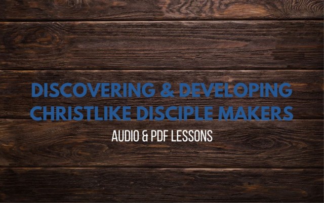 Session 1: Introduction for Being and Making Disciples - Discovering ...